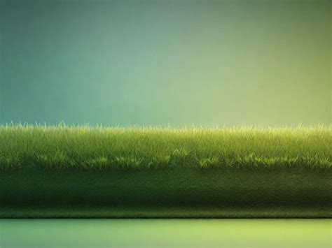 Grass Gradient Background Premium Ai Generated Image