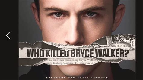 Who Killed Bryce Walker Clay And Jessica Did Youtube