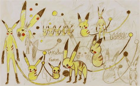 Pikachu Forms By Vinmoawalt On Deviantart