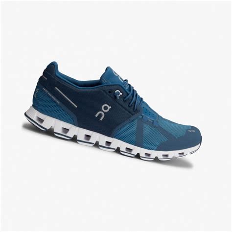On Running Road Running Shoes Outlet Website Blue Mens Cloud