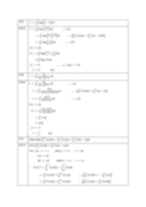 Solution Cbse Worksheets For Class 12 Definite Integrals Assignment 01