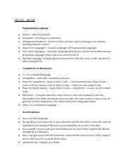 CISC Fall Sample Exam Answers Questions And Course Hero