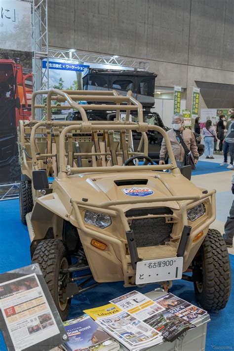 災害時には軍用車両が活躍する可能性もジャパンキャンピングカーショー2021 1枚目の写真・画像 レスポンス（responsejp）