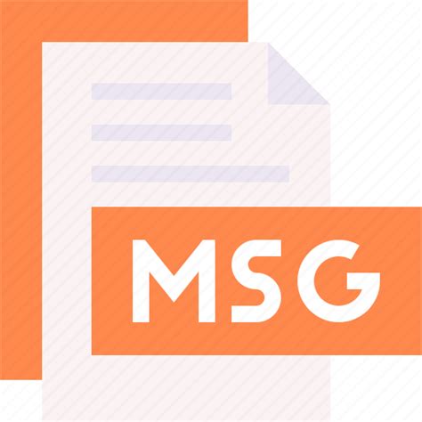 Msg Format Type Archive File And Folder Icon Download On Iconfinder