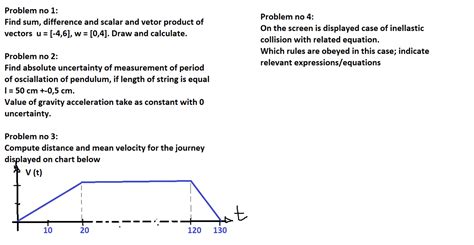 solved problem no 1 find sum difference and scalar and