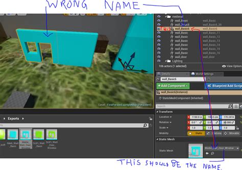 wrong name how to fix r unrealengine