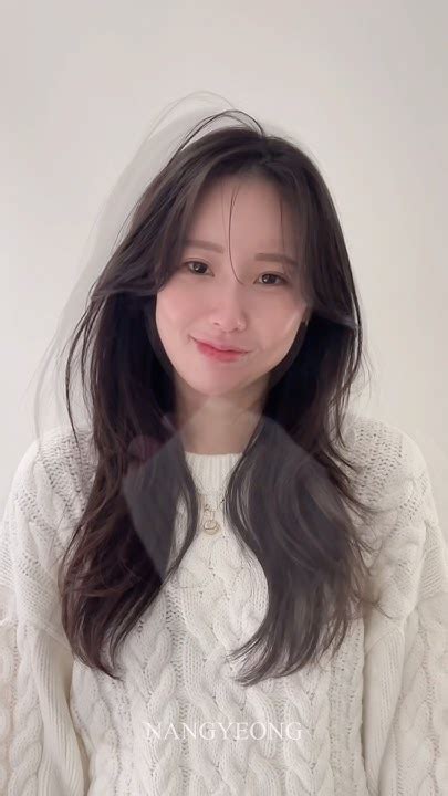 퍼스널 레이어드컷 💗준오헤어서난경 Youtube