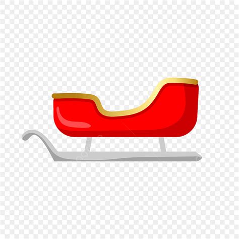 평면 디자인 스타일에 빨간 산타 썰매 썰매 클립 아트 산타 썰매 Png 일러스트 및 벡터 에 대한 무료 다운로드 Pngtree