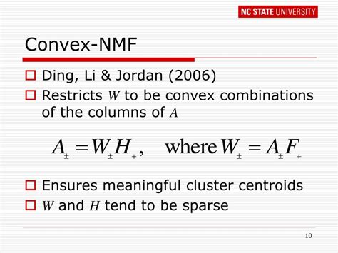 Ppt Non Negative Matrix Factorization Powerpoint Presentation Free