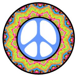 Star Pattern Pastel Peace Symbol Clip Art Peace Peace Symbol