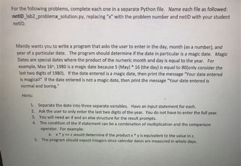 Solved 1 Lets Create A Temperature Program Complete The
