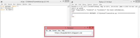 Fungsi Sqrt Pada Python Mengembalikan Akar Kuadrat Pada Tipe Data Integer Dan Float