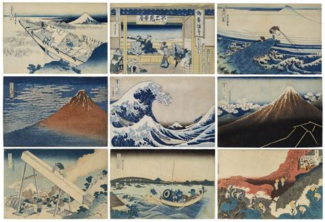 Work Of The Week Katsushika Hokusais ‘thirty Six Views Of Mount Fuji