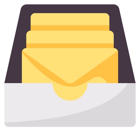 받은 편지함 메일 무료 연락개 아이콘