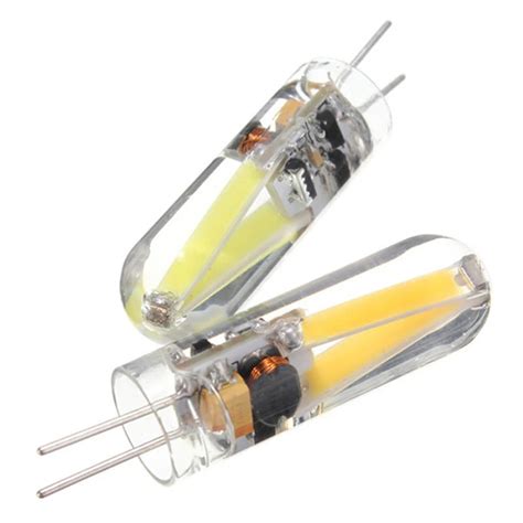 2w G4 Led Light Small 12v 6v Pin Lamp Glass Waterproof Miniature Bulb 10pcs In Led Bulbs And Tubes