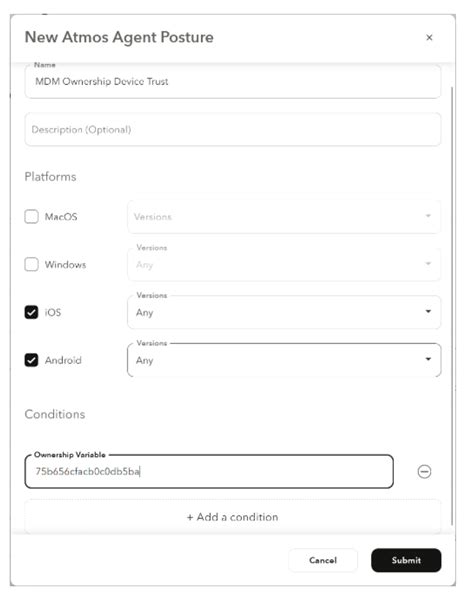 MDM Ownership Variable