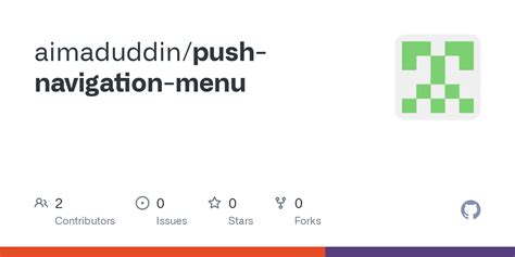 Github Aimaduddinpush Navigation Menu