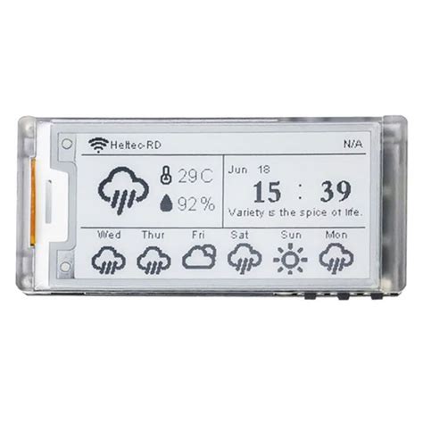 213 Inch E Ink Display Meshtastic Lora For Esp32 E Paper Monitor