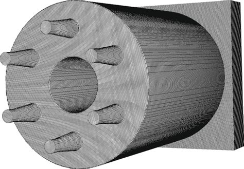 Grid Arrangement For The Computational Simulation Of The Gas Dynamic Download Scientific