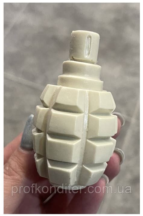 Силіконовий молд ЗД граната №2 продаж ціна у Запорізькій області Кондитерські інструменти