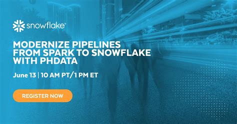 Tom Meacham On Linkedin Modernize Pipelines From Spark To Snowflake With Phdata