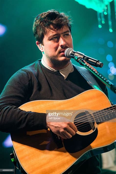 Marcus Mumford From Mumford And Sons During A Live Broadcast Of Tfi
