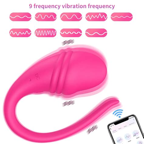 Vibrating Egg Sex Toys Vibrators For Women App Wireless Remote G Spots