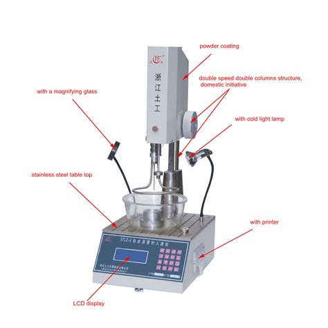 Automatic Asphalt Penetrometer China Asphalt Penetration Apparatus