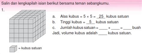 The Example Of A Finding Volume Problem In The Grade 5 Elementary Download Scientific Diagram