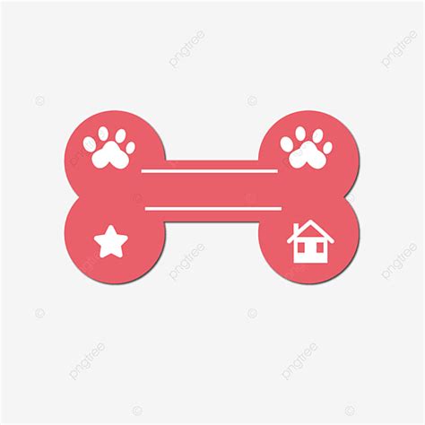 Frontera De Huesos De Dibujos Animados Rosa Png Dibujos Clipart De