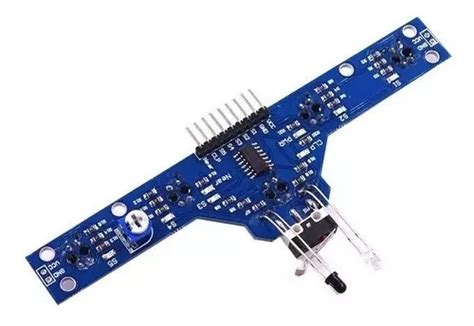 Modulo Sensor Ir Seguidor De Linha Tcrt5000 5 Canais Mebuscar Brasil