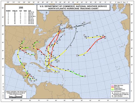 Hurricane Tracks 1851 2024