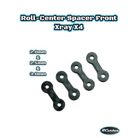 Roll Center Spacer Front Xray X4