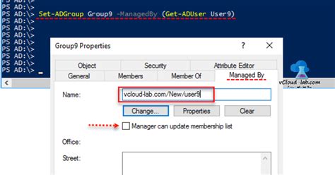Script To Check Manager Can Update Membership List Rpowershell