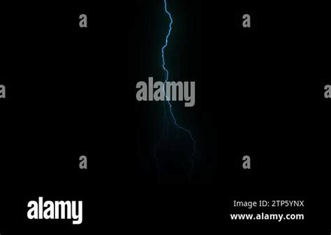Dark Background With Lightning Lightning Texture Stock Video Footage