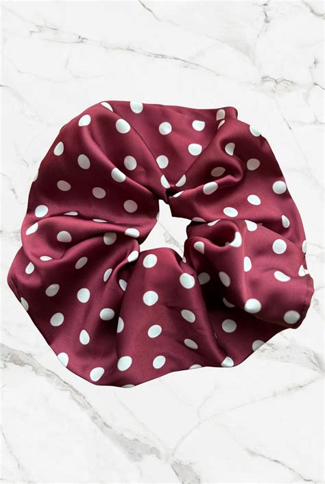 Maxi Colet Circle Burgundy Blanca Sofia