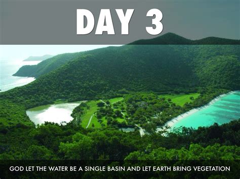 Day 3 Of Creation