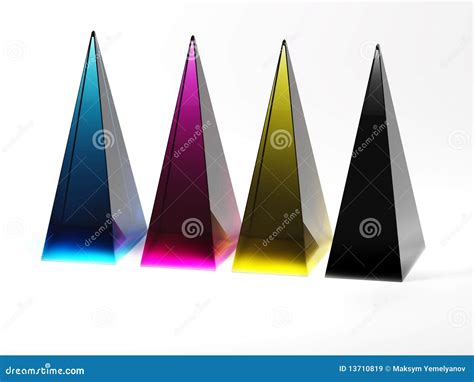 Pyramid Cmyk Stock Illustration Illustration Of Print 13710819 Pyramid Cmyk Stock Illustration Illustration Of Print 13710819
