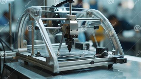 3d Printer Creating Prototypes Modern Technology Stock Image Image Of Innovation