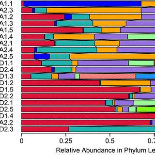 Upgma Clustering Tree At The Level Of Phylum Between Samples Download
