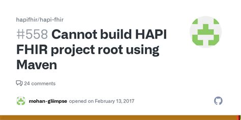 Cannot Build Hapi Fhir Project Root Using Maven · Issue 558 · Hapifhirhapi Fhir · Github