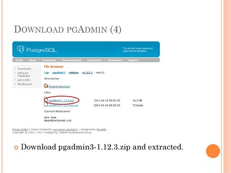 Cop4710 Database Management Connect To Postgresql Sever Via Pgadmin Ppt Download