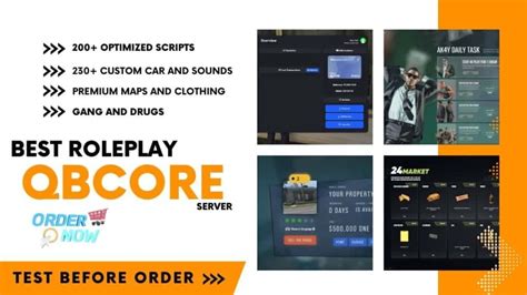 fivem server buy best custom qbcore server and esx servers
