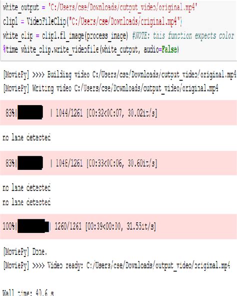 Figure 1 From Pedestrian And Lane Detection Using Computer Vision