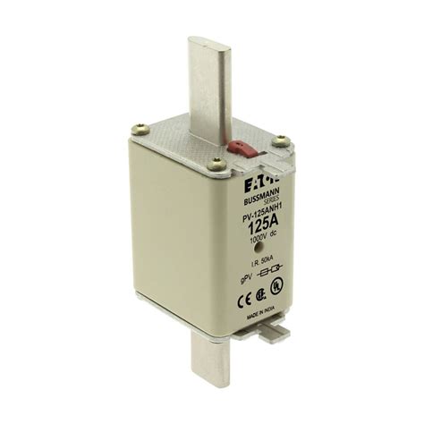Eaton 125a 1000v Dc Pv Fuse For Solar Systems Buy At Maxima Solar