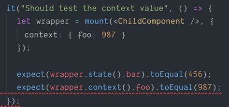 Reactjs Unit Testing React Context Api With Enzyme Return An Empty