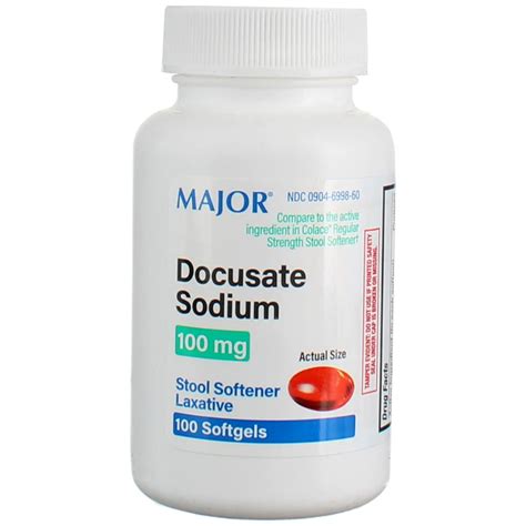 Jamp Docusate Sodium 100 Mg Jamylene Nijq