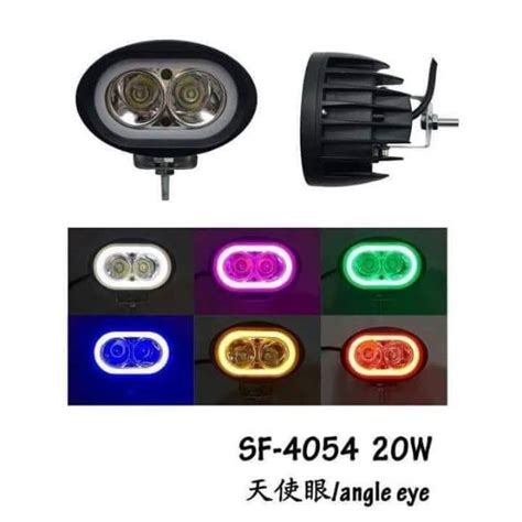 Jual Owl Led Cree Mata Oval Ring Wat Merk Hjg I Lampu Tembak Motor Wat I Lampu Sorot Led