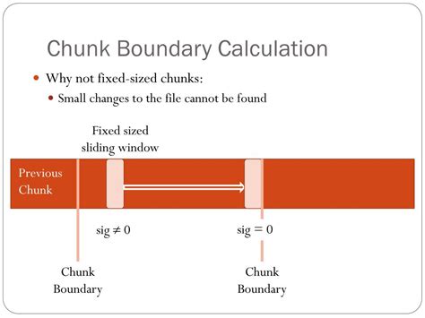 Ppt Combining Chunk Boundary Calculations And Signature Calculation
