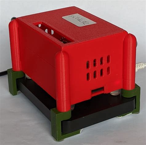 Fan Cooled Raspberry Pi 4 Case By Geoff B Uk Download Free Stl Model